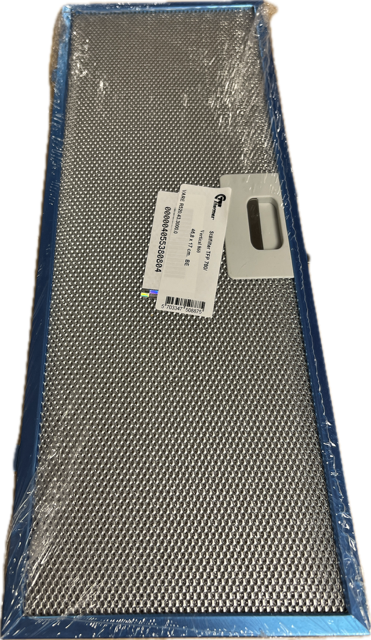 Steel filter TFP 780/Vertical 860 46.8 x 17 cm. BE